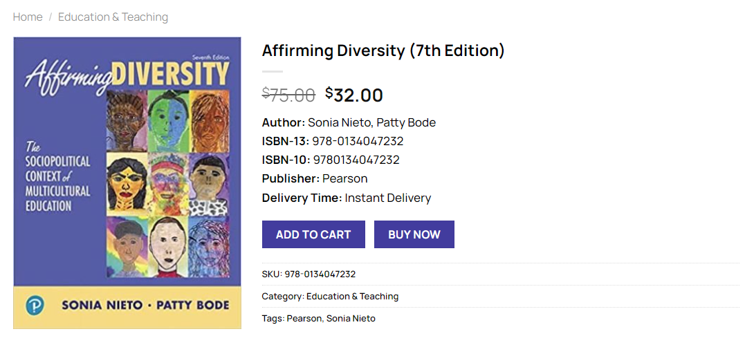 (PDF) Affirming Diversity (7th Edition) - Sonia Nieto, Patty Bode