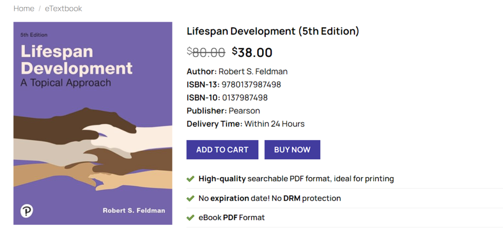 (PDF) Lifespan Development, 5th Edition - Pearson