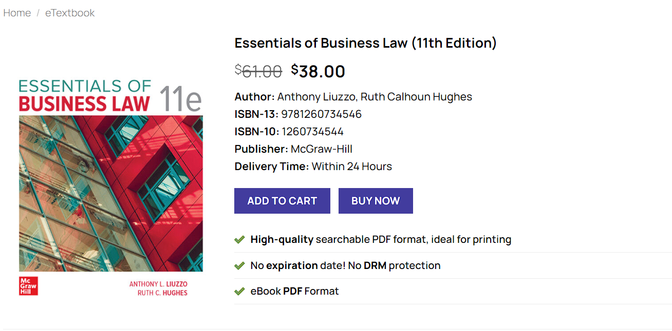 (PDF) Essentials of Business Law, 11th Edition - McGraw-Hill