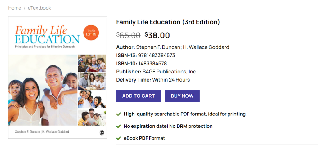 (PDF) Family Life Education, 3rd Edition - SAGE Publications, Inc
