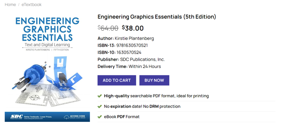 (PDF) Engineering Graphics Essentials, 5th Edition - SDC